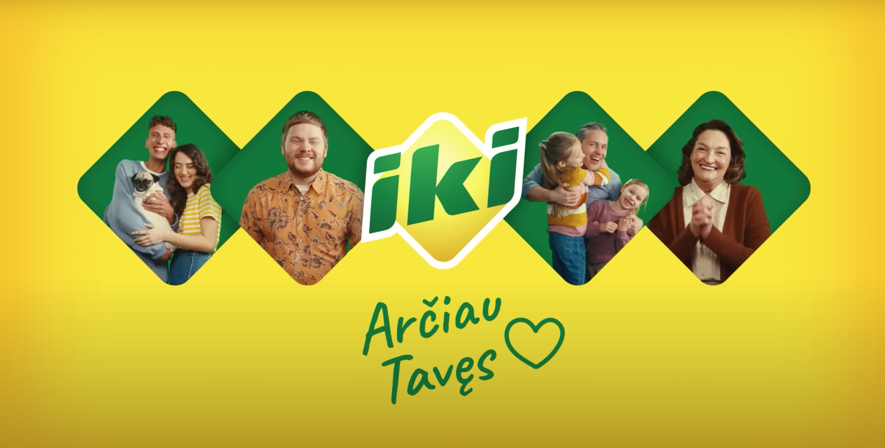 „Iki“ atsinaujina ir bus dar arčiau: pristato naują šūkį, reklamos ...