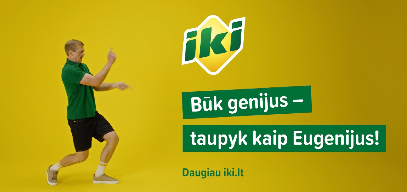 Į eterį grįžo „Iki“ pirkėjų pamėgtas genijus Eugenijus – išgirskite naują jo repą apie ...