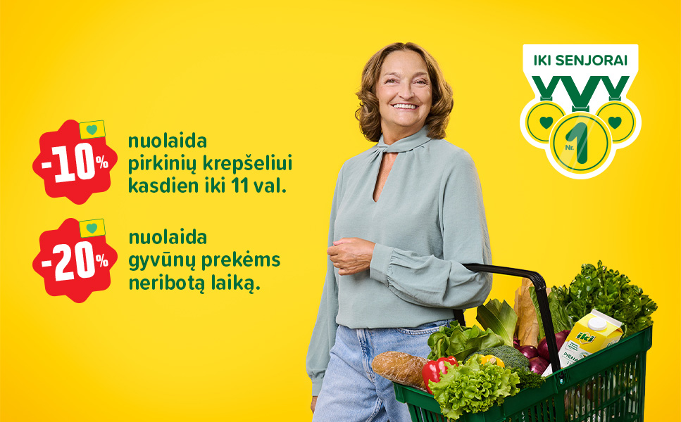 Parduotuvių tinklas IKI | IKI. Arčiau Tavęs!