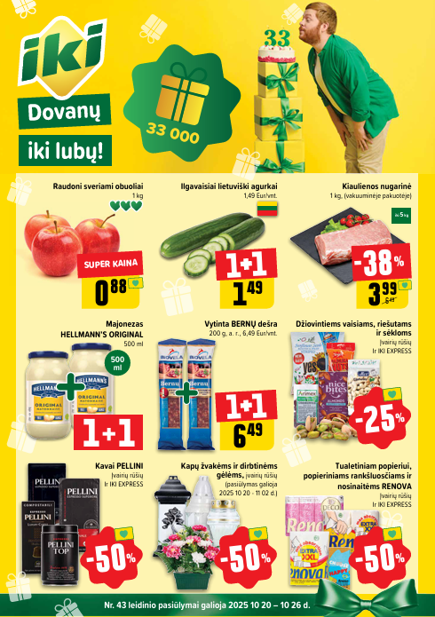 IKI Kaininis leidinys Nr. 43 | IKI. Arčiau Tavęs!