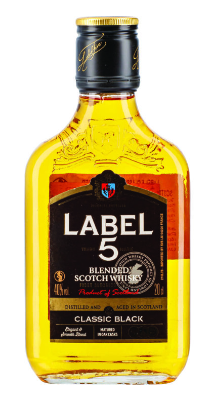 Viskis label 5 classic black blended, 0,2 l | IKI. Arčiau Tavęs!